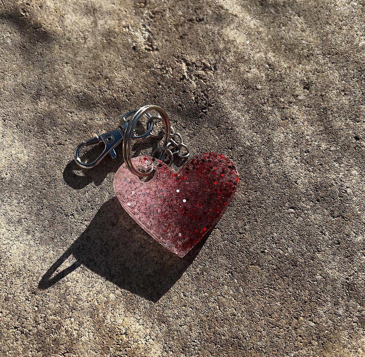 Heart Keychain – Li.Art.Coasts